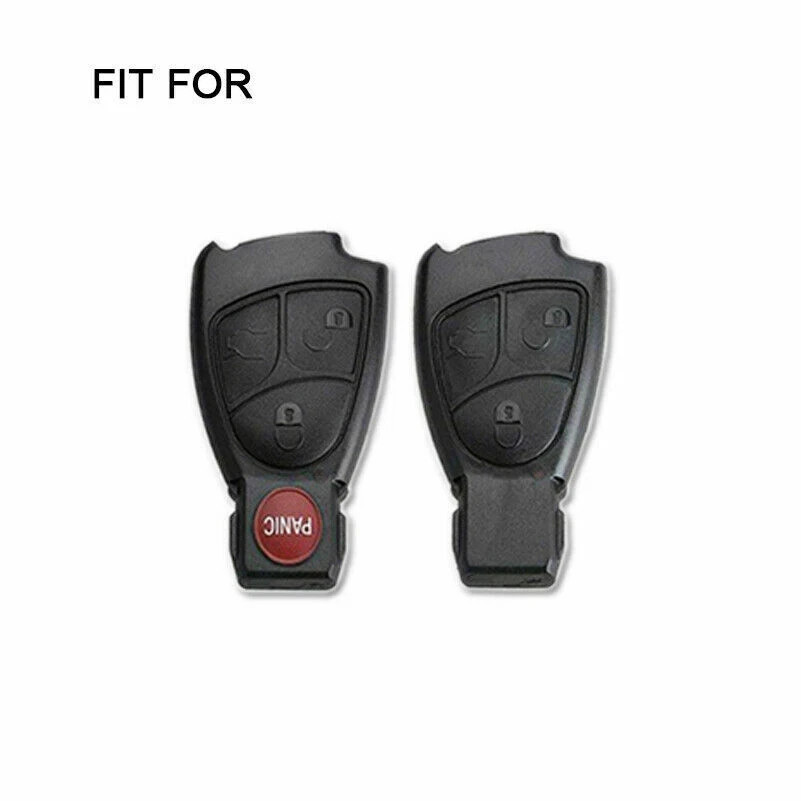Leather Car Remote Key Fob Case Cover Bag For Mercedes Benz C R CL GL ...