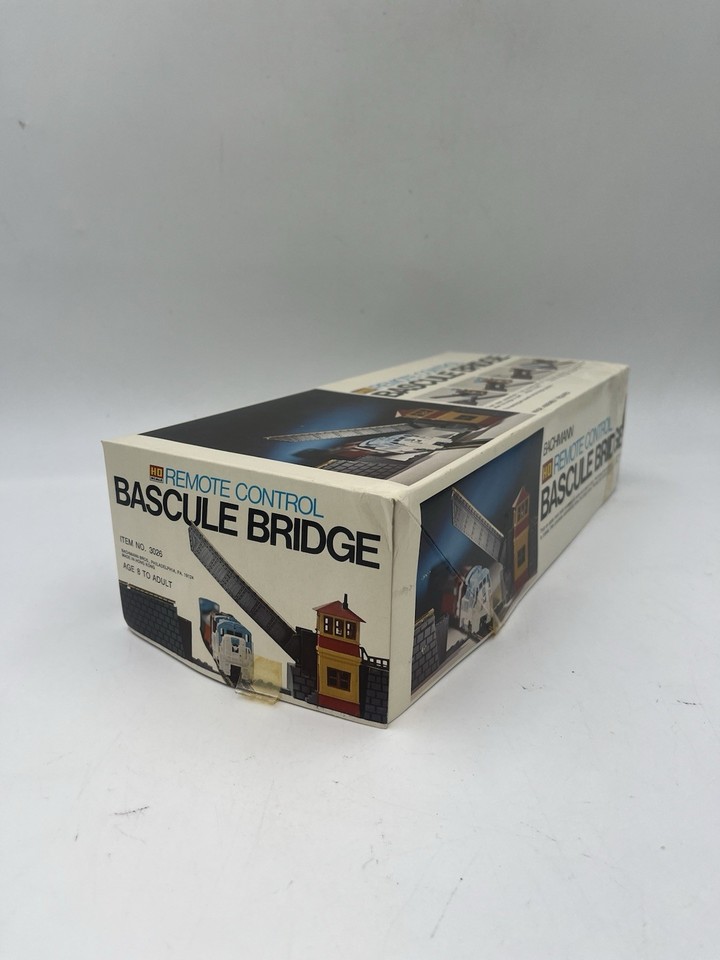 Vintage Bachmann 3026 Ho Scale Remote Control Bascule Bridge | eBay