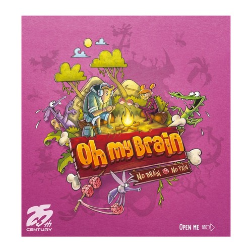 25th Century Board Game Oh My Brain Box EX 850037822034| eBay