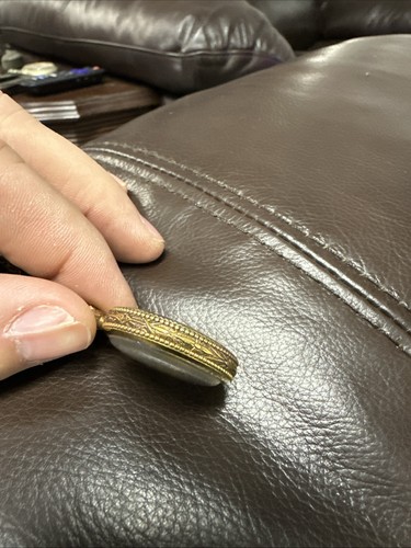 Sovereign 1 Jewel Mechanical Wind Ladies Pocket Watch 5 Microns Gold ...