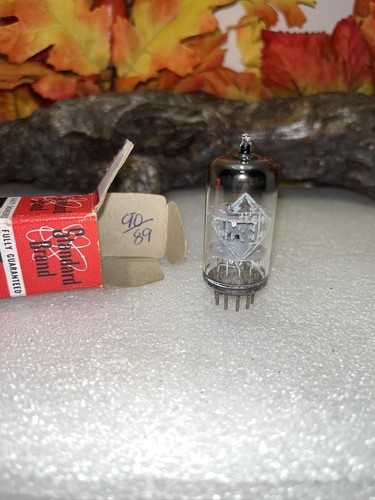 Telefunken 12AT7/ECC81 Vacuum Tube Diamond bottom West Germany Tested ...