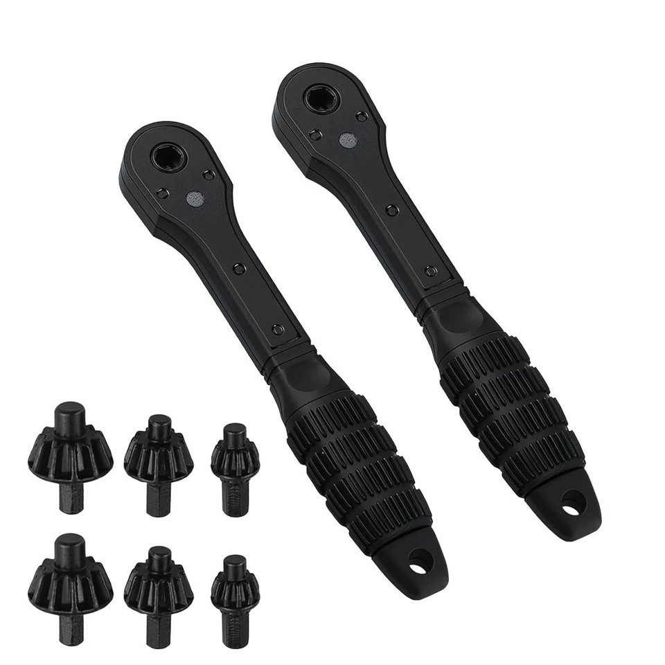 2-in-1 Ratchet Drill Chuck Key Wrench Universal Chuck Key Replacement ...