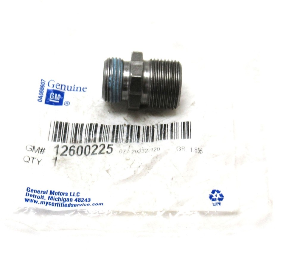 12600225 Engine Oil Filter Fitting Adapter Buick Cadillac Chevrolet GMC ...