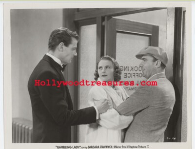 Barbara Stanwyck~1934~Pre-Code~Gambling Lady #2~Vintage Photo | eBay