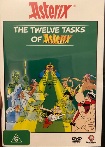 The Twelve Tasks Of Asterix region 4 DVD (1976 animated kids / family ...