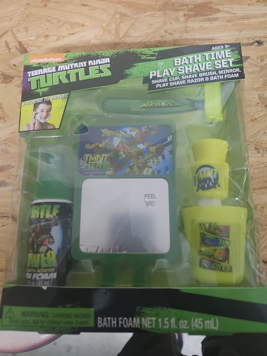 Nickelodeon Teenage Mutant Ninja Turtles Bath Time Play Shave Set Gift ...