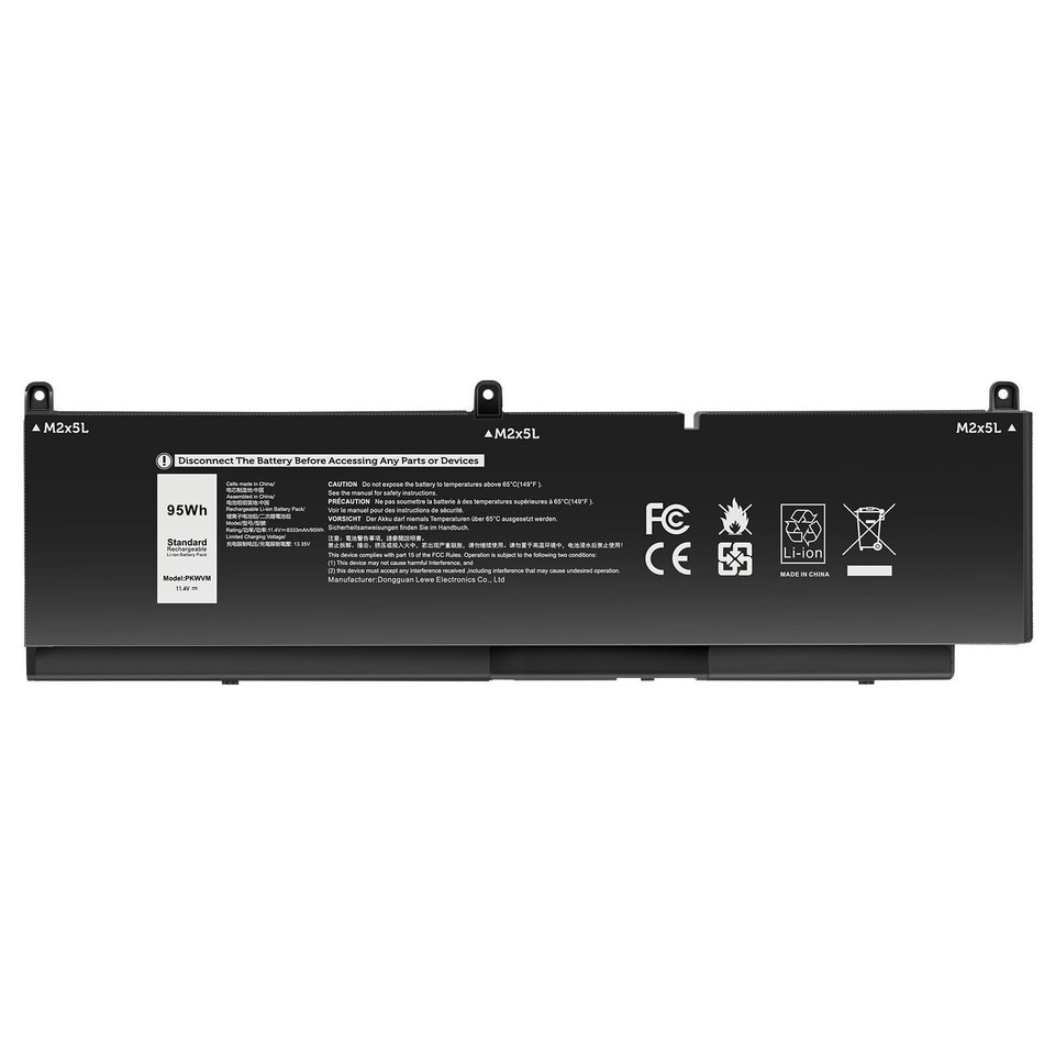 PKWVM Battery for Dell Precision 7550 7750 7560 7760 C903V 447VR CR72X ...