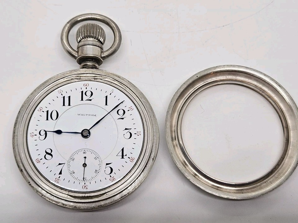 Antique WALTHAM 1883 Appleton Tracy Coin Silver Victorian Gents Pocket ...