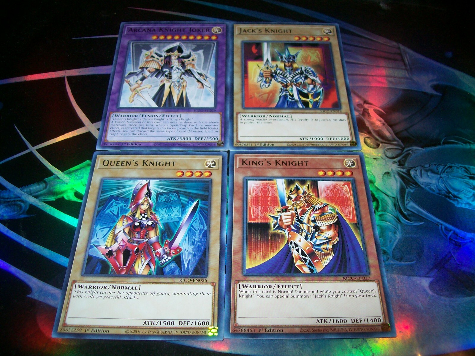 Arcana Knight Joker + Queen's Knight + King's + Jack's Knight Set KICO ...