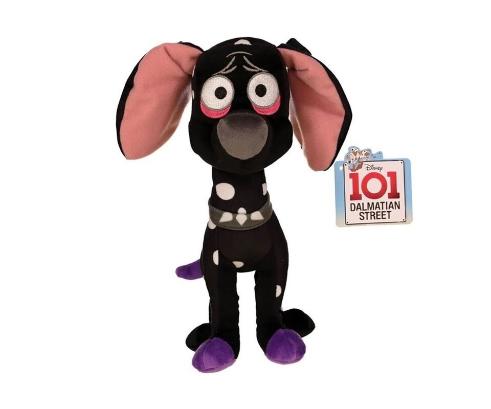 101 DALMATIAN STREET DOG 10" STUFFED SOFT PLUSH DISNEY DYLAN DANTE ...