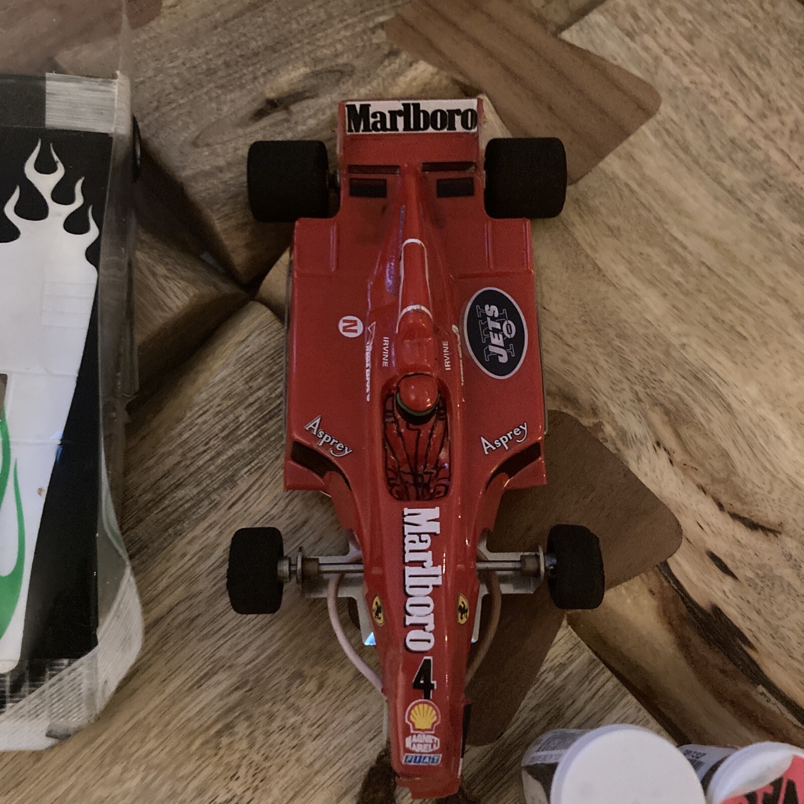 VINTAGE LOT of 2 PARMA SLOT CARS 1/24 ferrari extra tires tested run | eBay