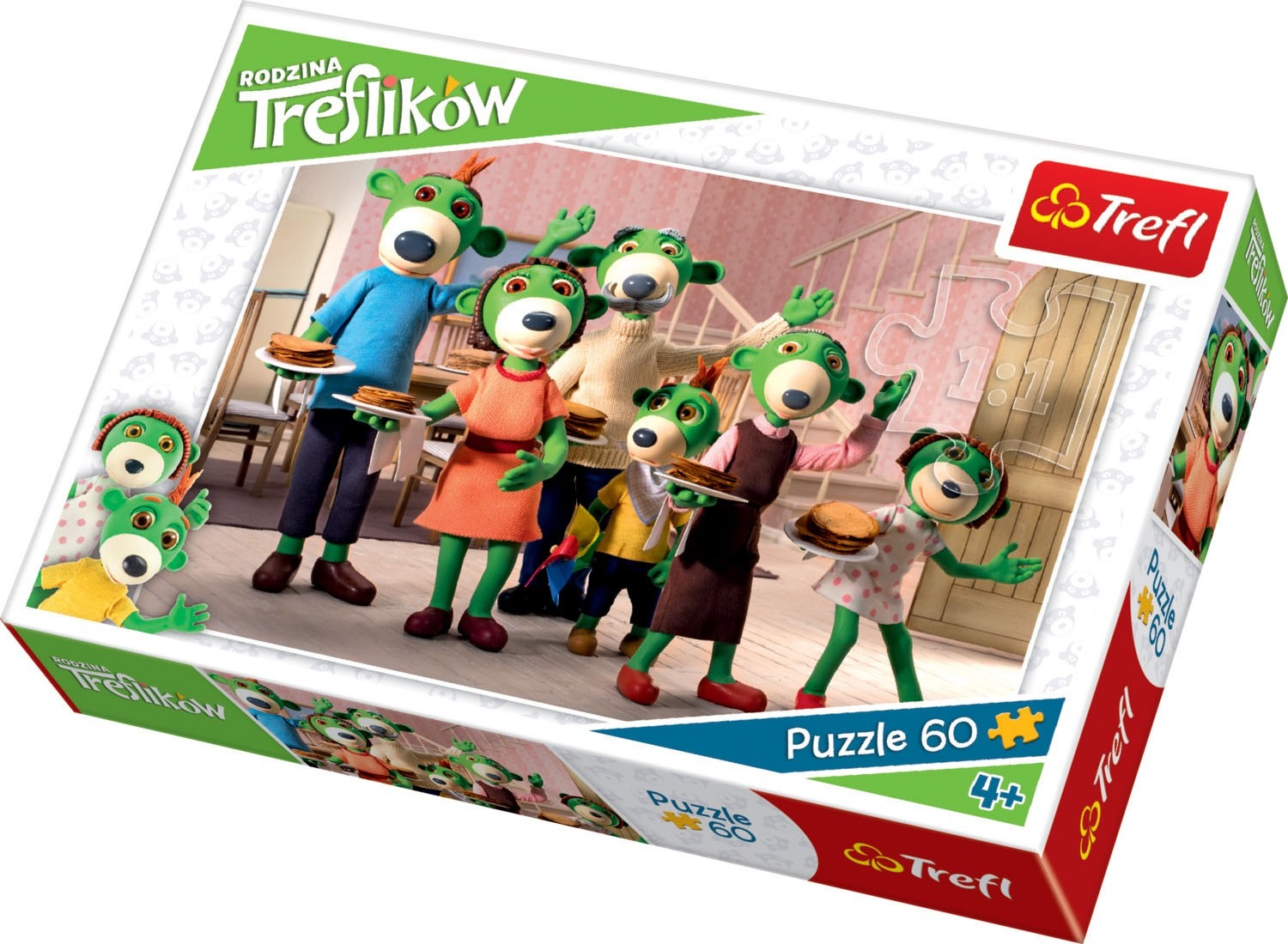 Trefl 60 Piece Kids Unisex Home Child Family Group Breakfast Jigsaw ...