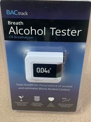 BACtrack C8 Bluetooth Alcohol Breathalyzer - Police Grade Blood Content ...