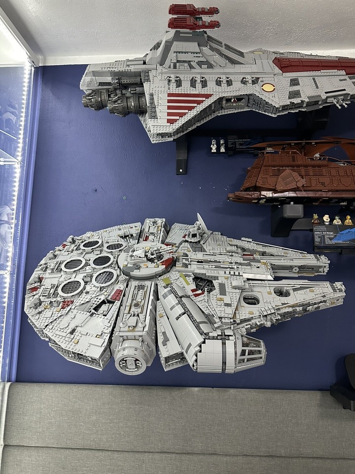 Wall Mount Display for Lego Star Wars UCS Millennium Falcon | eBay