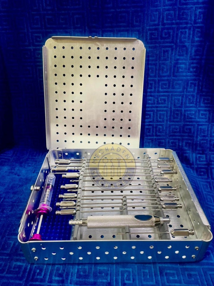 Liposuction tools Cosmetic tools Fat grafting liposuction canulas set ...
