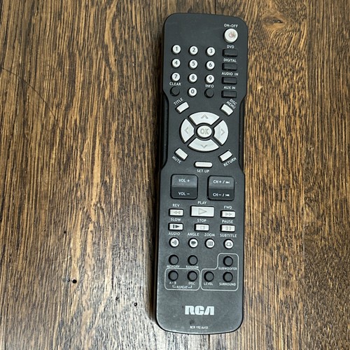 RCA Remote Control Home Theater System RCR192AA10 1RTD3133 RTD3136 ...