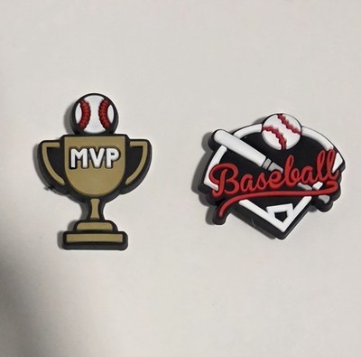 Croc Charms (Baseball Set) | eBay