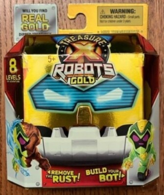 Treasure X Robots Gold - Mini Treasurebots | eBay