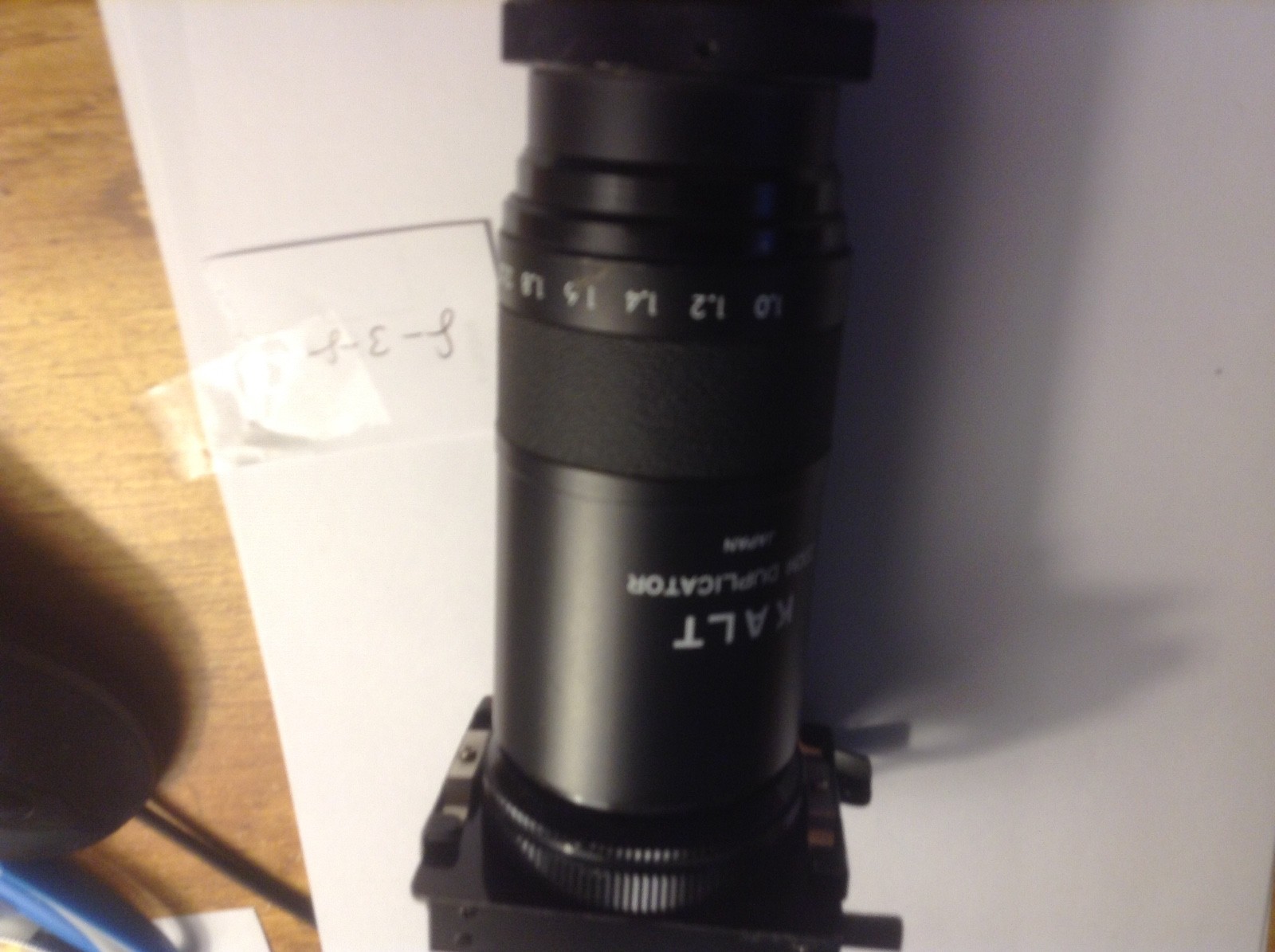 KALT ZOOM SLIDE DUPLICATOR Minolta Mount | eBay