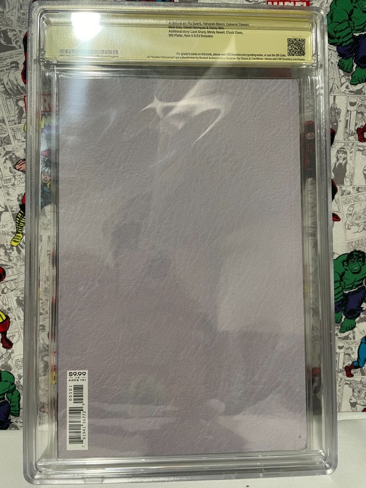 Catwoman 80th Anniversary DC 2020, Ale Garza Blank Sketch CBCS 9.8 ...