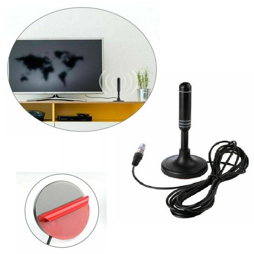 UK Best Portable TV Antenna Indoor Outdoor Digital HD Freeview Aerial ...