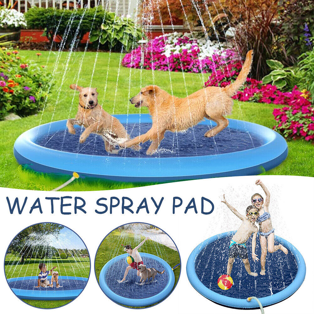 For Kids Kids Play Mat Splash Pad For Dogs Kids, Non-Slip Pet Thickened ...