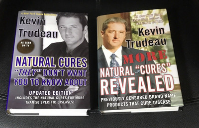 Lot of 2 KEVIN TRUDEAU: NATURAL CURES and MORE NATURAL CURES REVEALED ...