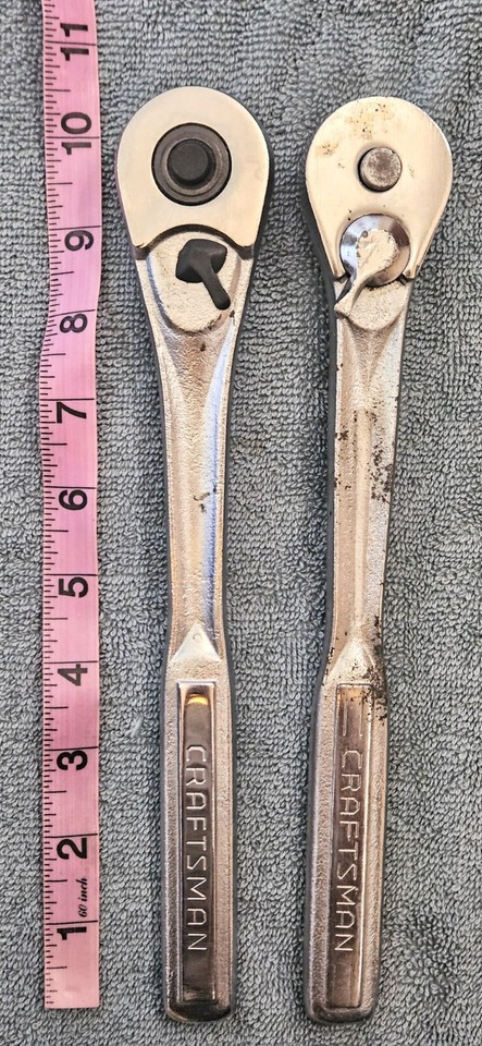 Lot of 8 Craftsman Ratchets 3 1/2" - 5/3/8" All Made in USA | eBay