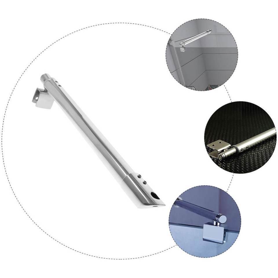 Stainless Steel Support Rod Shower Screen Rods Glass Door Hardware | eBay