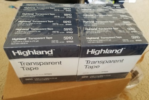 HIGHLAND 5910 Transparent Tape for sale online | eBay
