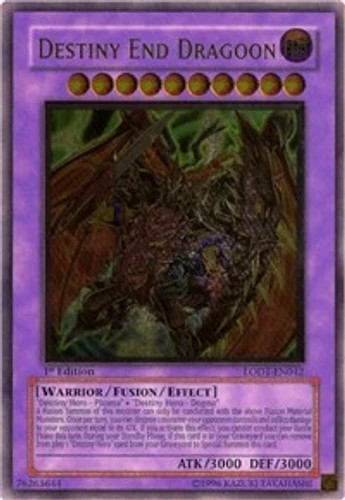Destiny End Dragoon (UTR) - Unlimited Light of Destruction NM YuGiOh | eBay