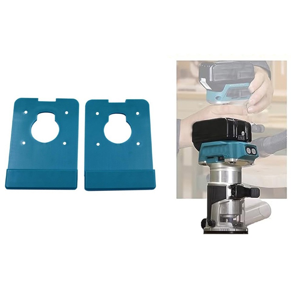 2 Pack Metal Router Guide Rail Adapter Base for Reliable and Precise ...