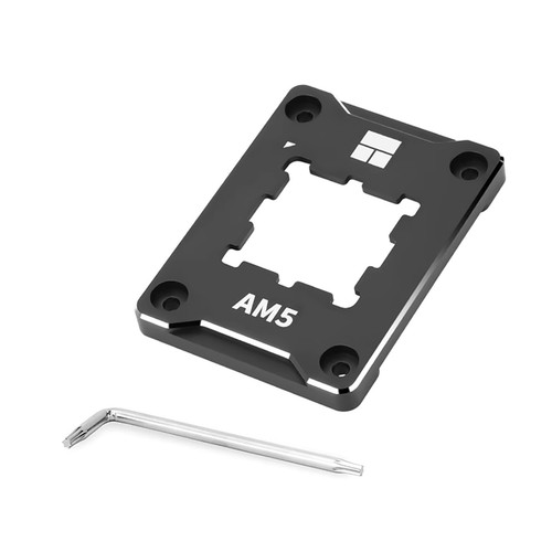 Red/Black Aluminum Bracket CPU Bending Corrector Frame Set for AMD AM5 ...