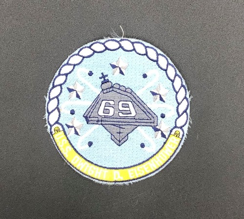 US Navy USS Dwight D Eisenhower CVN-69 Non Hook And Loop Patch | eBay