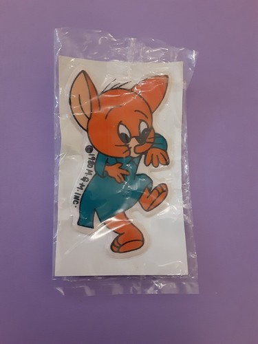 vintage 80's Tom & Jerry Mouse puffy sticker | eBay