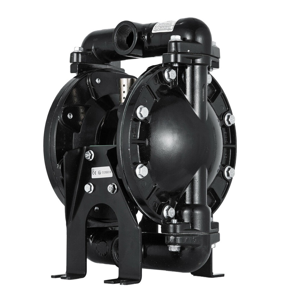 Heavy Duty Air-Operated Double Diaphragm Pump Pneumatic Diaphragm ...