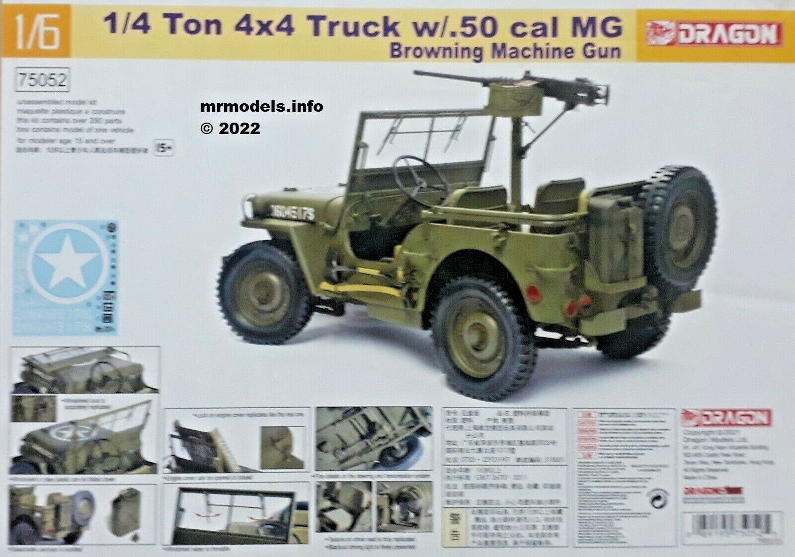 Dragon 1/6 Military Vehicle Action Man Size New Plastic Model Kit 1 6 ...