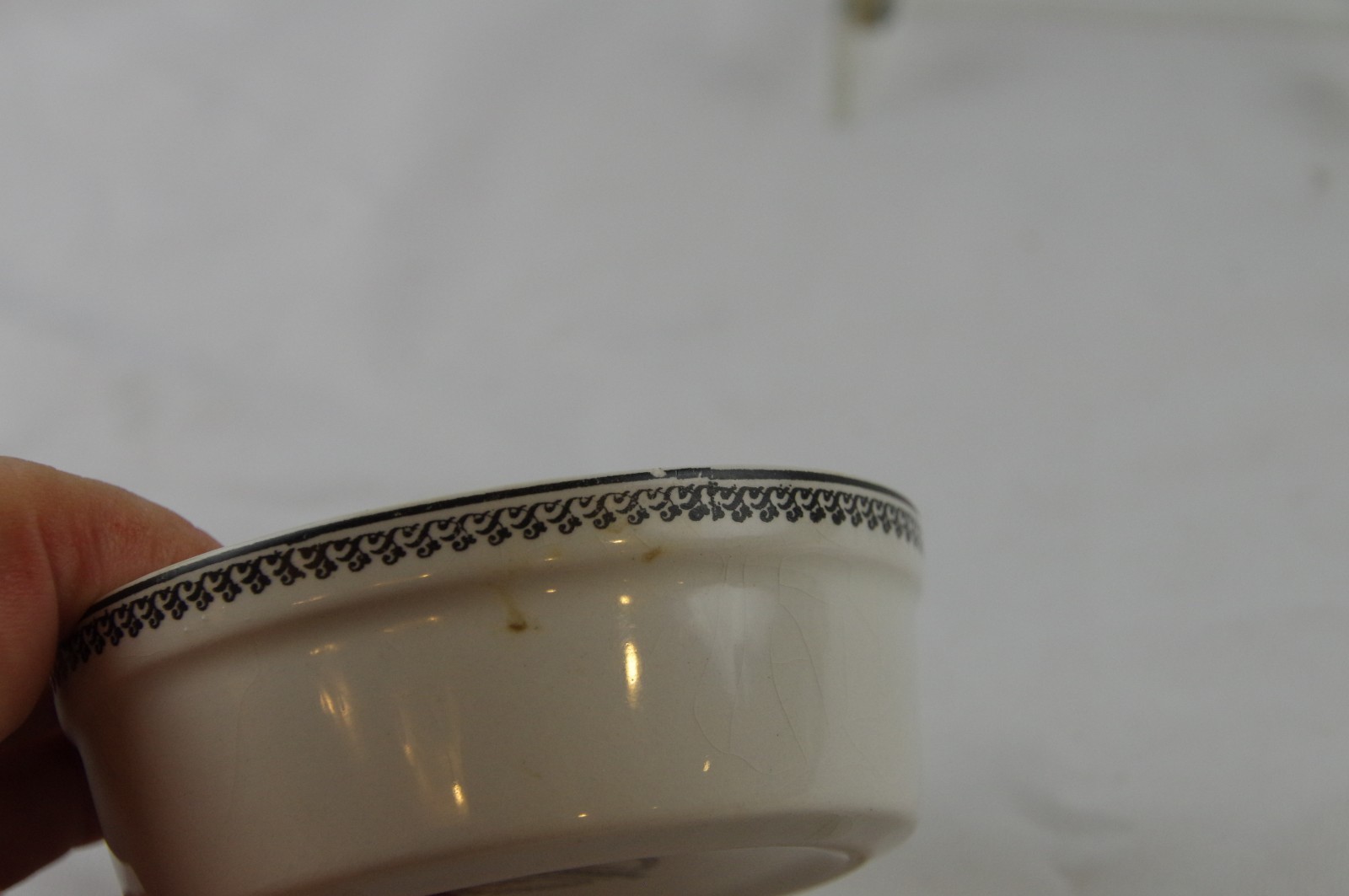 JAM DISH for elsenham quality foods made in dartmouth potteries ...