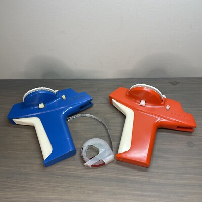 Vintage 1970s Avery Label Maker Dymo Orange + Blue Parts Only - Doesn’t ...