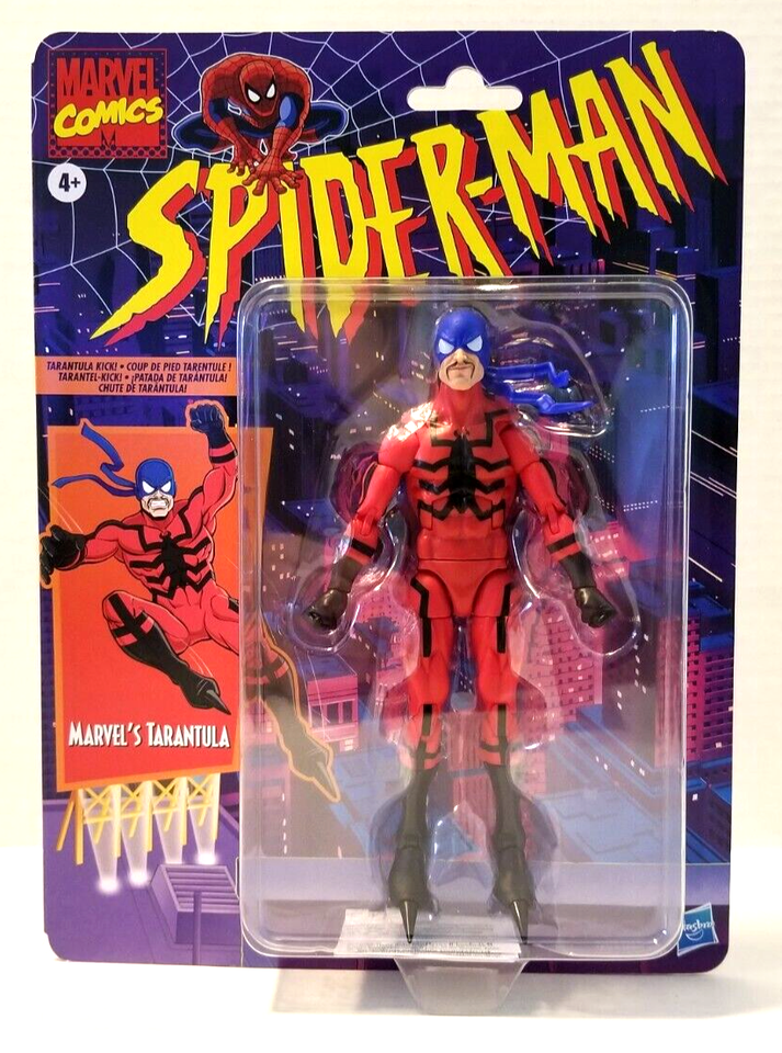 Hasbro Marvel Legends Series Spider-Man Marvel's Tarantula 6in Action ...