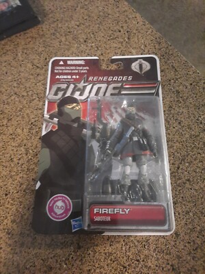 GI Joe Renegades Firefly Action Figure Hasbro - Brand New! | eBay