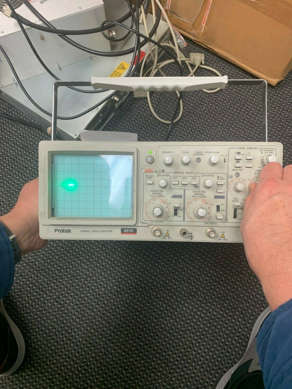 Protek 6510 100MHz 2-Channel Oscilloscope | eBay