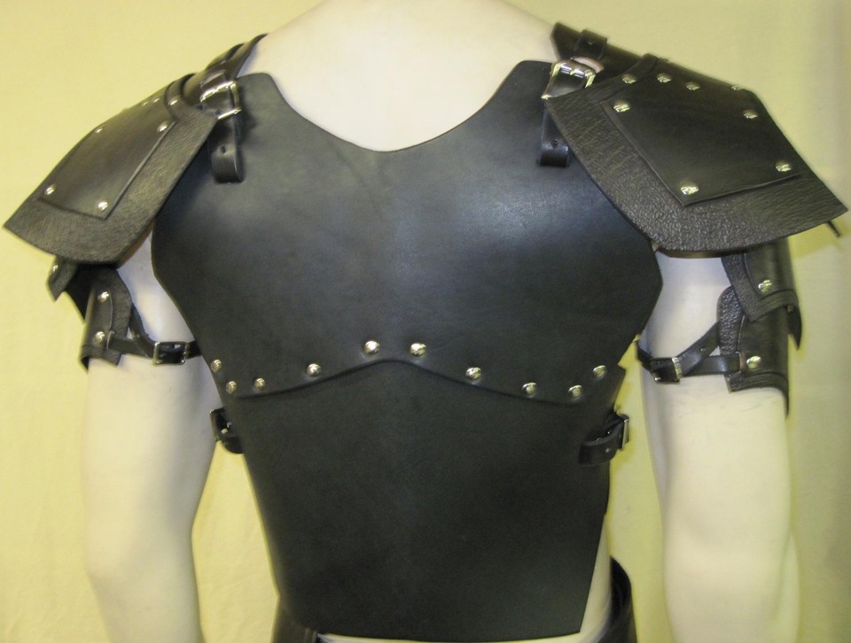 CUSTOM CRAFTED JUGGERNAUT CHEST BACK AND SHOULDERS armor LARP COSPLAY ...