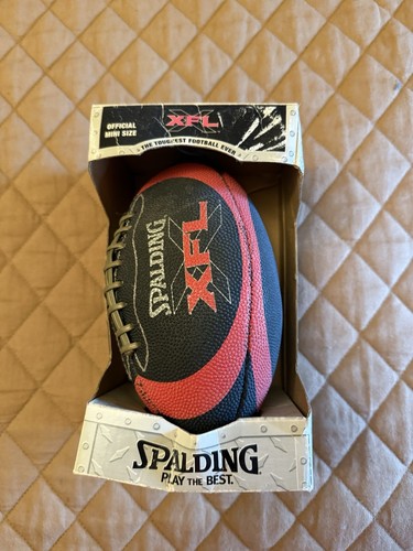 Spalding XFL Mini Football Vintage | eBay