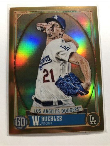 Walker Buehler 2021 Topps Gypsy Queen #70 CHROME GOLD REFRACTOR SP /50 ...