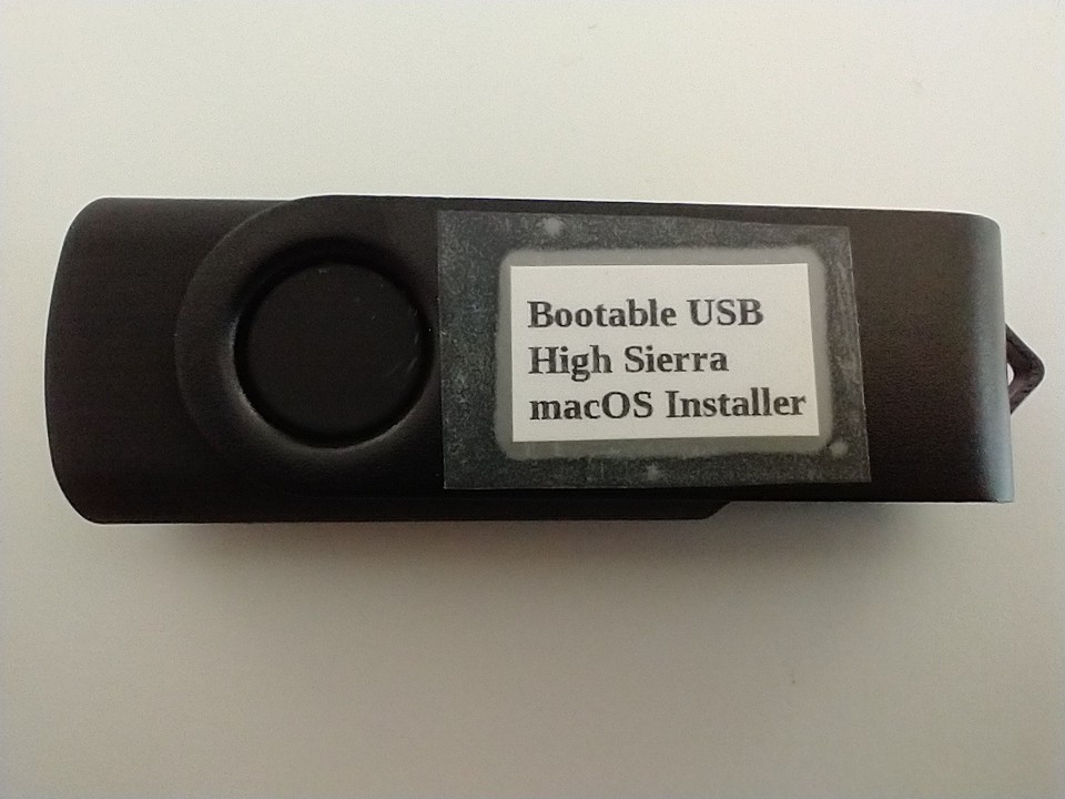 Mac OS 10.13.6 HIGH SIERRA Bootable 8GB USB Flash Drive Installer | eBay