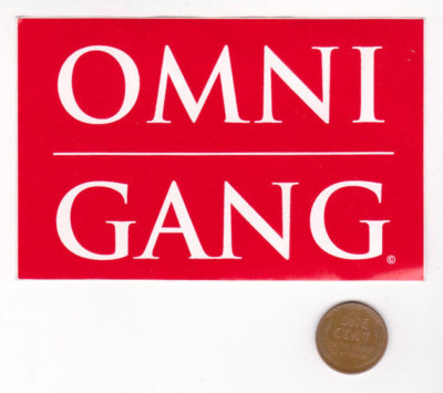 OMNI GANG Sticker-Decal-Red White-Advanced Engineer Products | eBay ...