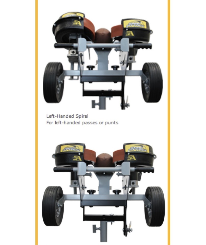 Snap Attack Football Pitching Machine by sports attack | eBay