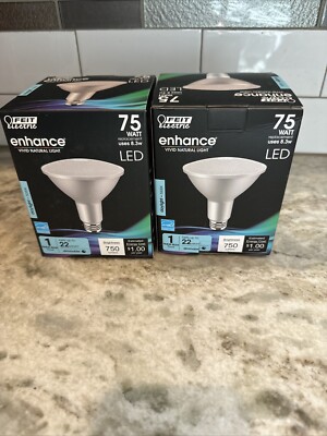 Feit Electric PAR30SDM/950CA Dimmable LED Bulb, 8.3 W, 750 Lumens (2 ...