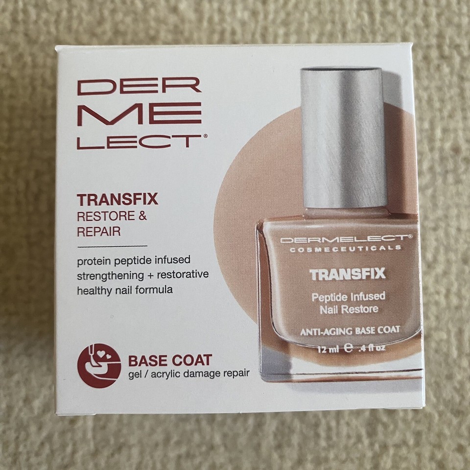 Dermelect Transfix Restore & Repair Nail Base Coat | eBay